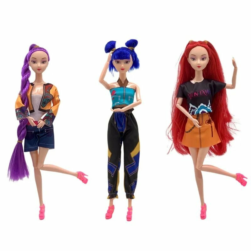 Стильная кукла в образе охотника на ведьм: детализированная, модная K-POP игрушка, для коллекции или подарка на день рождения