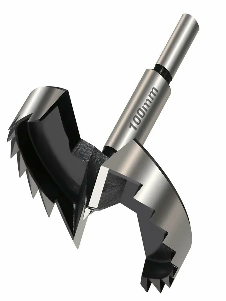 Набор Forstner 100мм сверла по дереву с самоцентрированием, биметаллические коронки, фрезер для точных отверстий в древесине