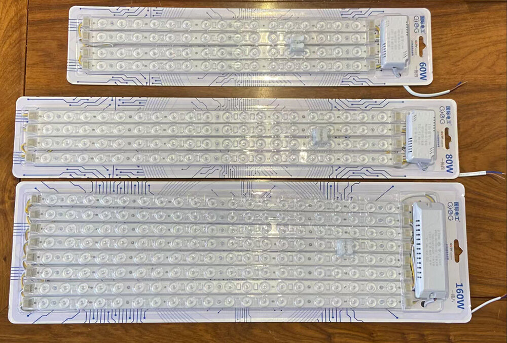 Международный электрик, замена светодиодной потолочной лампы, преобразование световой панели, световая полоса, длинная лампа, источник света для гостиной