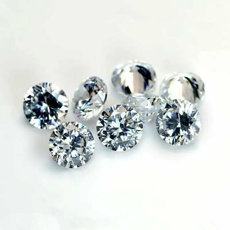 Ювелирные изделия и аксессуары/Бриллианты из муассана 3-10 мм/1 упаковка из 10 бриллиантов