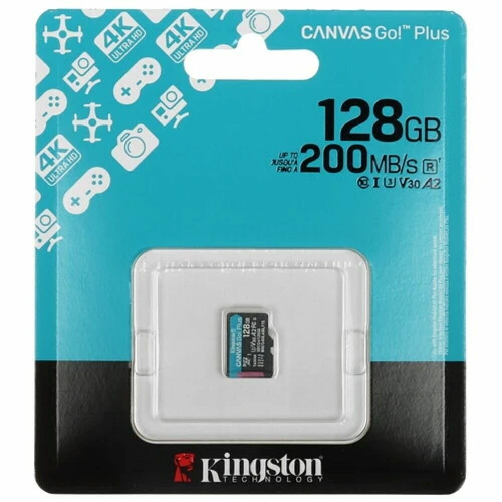 Карта памяти Kingston SDCG4/128GBSP 128 ГБ