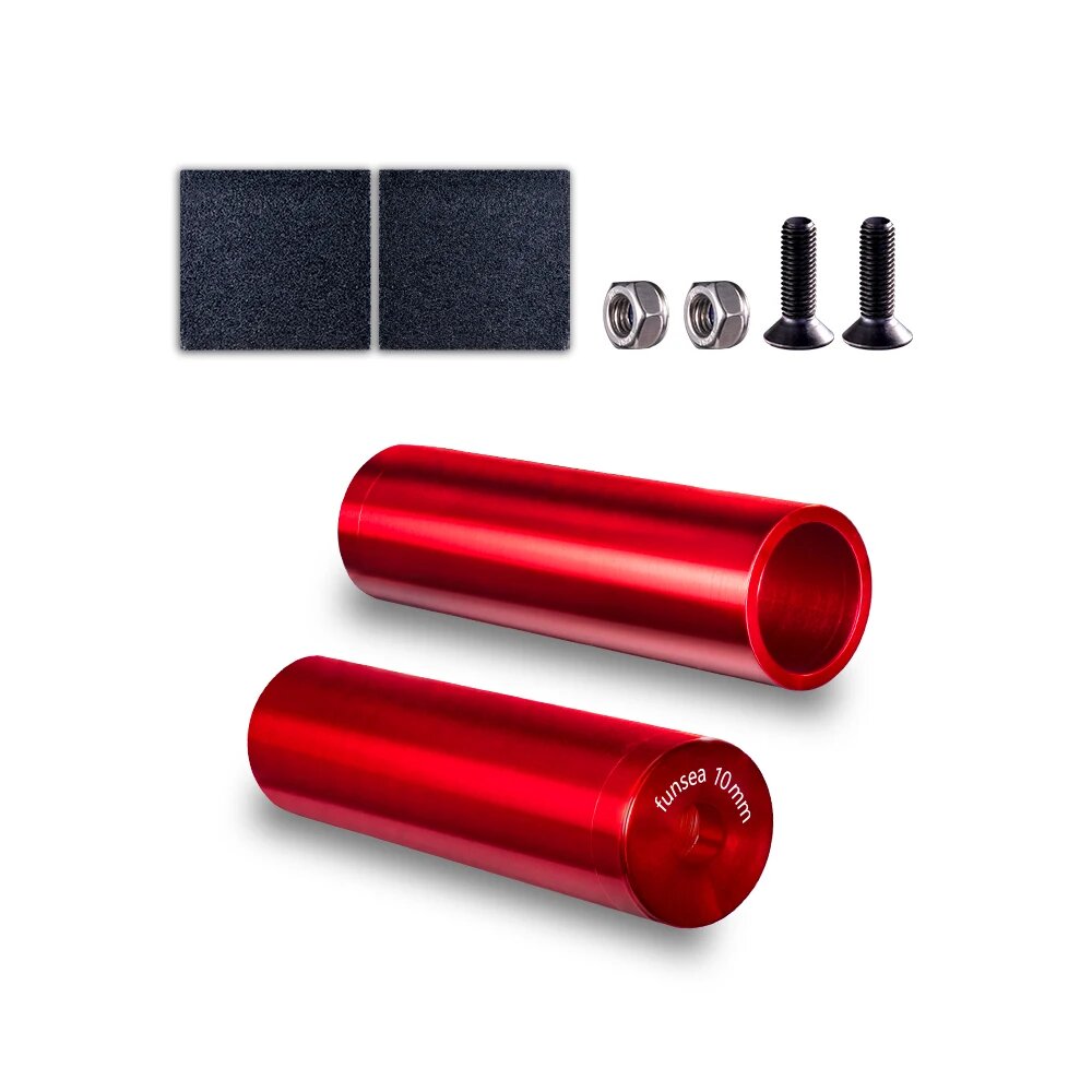 Funsea Wheelie Peg Подвесные педали для велосипедов Красный, Red 1 pairs