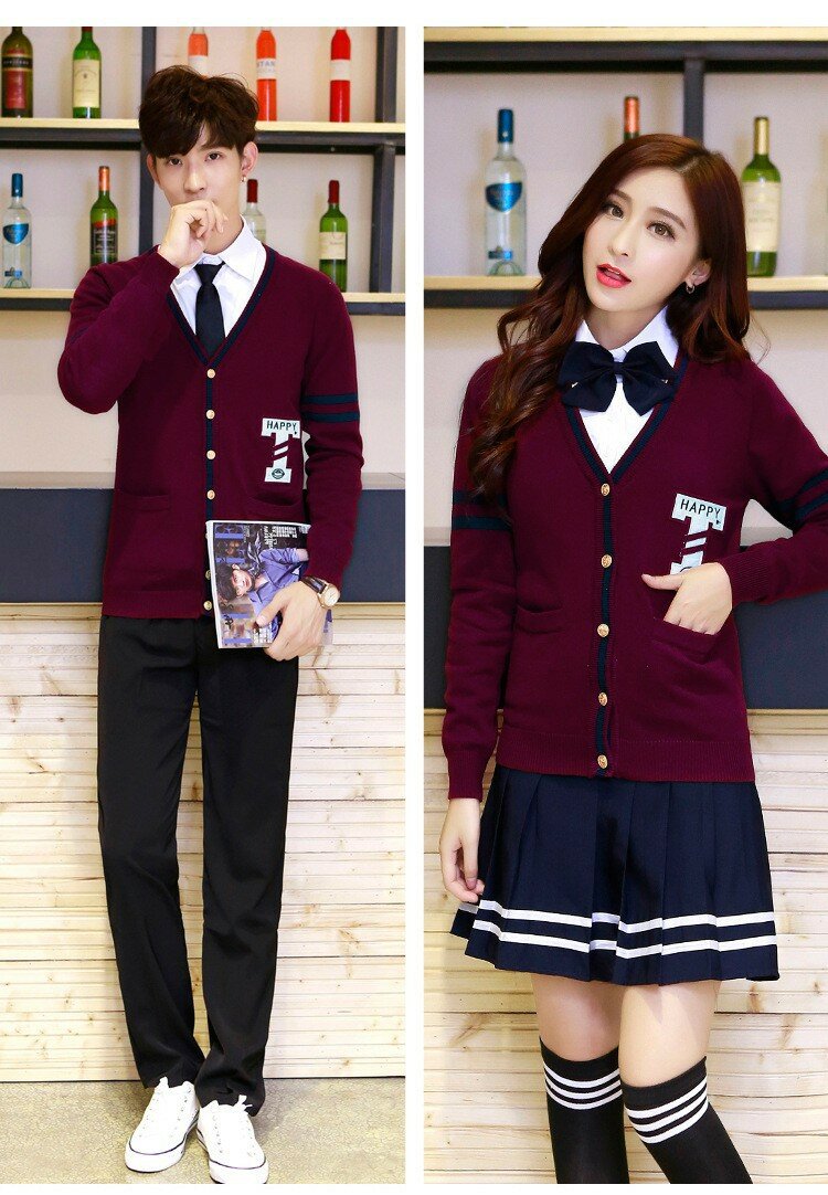 Комплект школьной формы для средней школы в британском стиле, классная форма для мальчиков и девочек, корейская версия JK, форма для выпускного, классная форма, платье для хора
