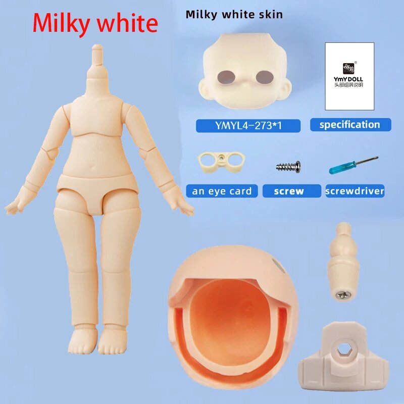 Молочно-белая кукла Ymy 2 поколения Me and Toy Бежевый, 021 A