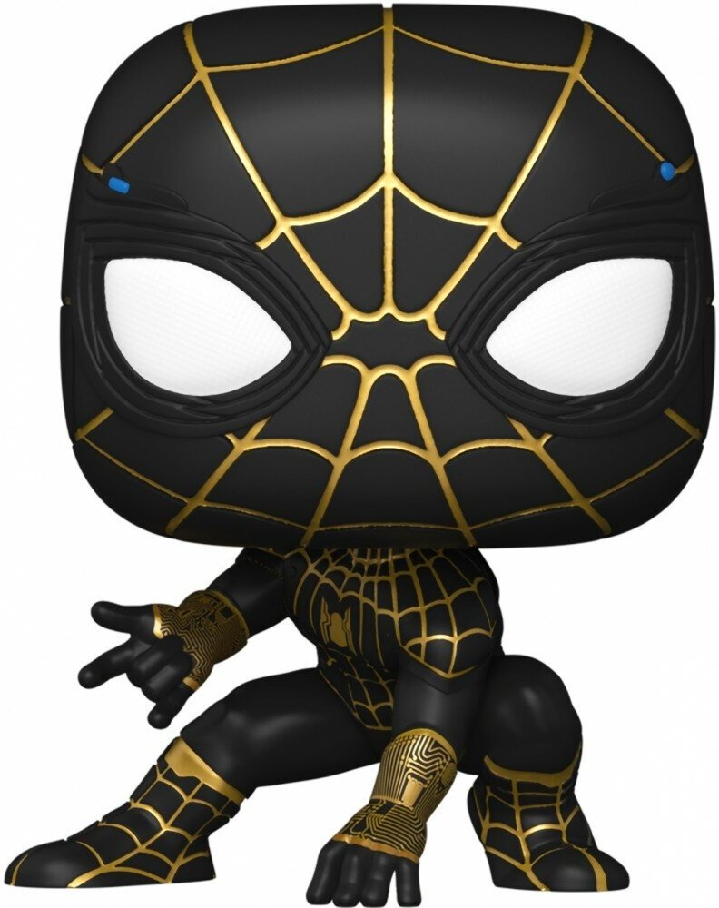 Фигурка Funko POP! головотряс Spider-Man: No Way Home Spider-Man Black & Gold Suit 56827