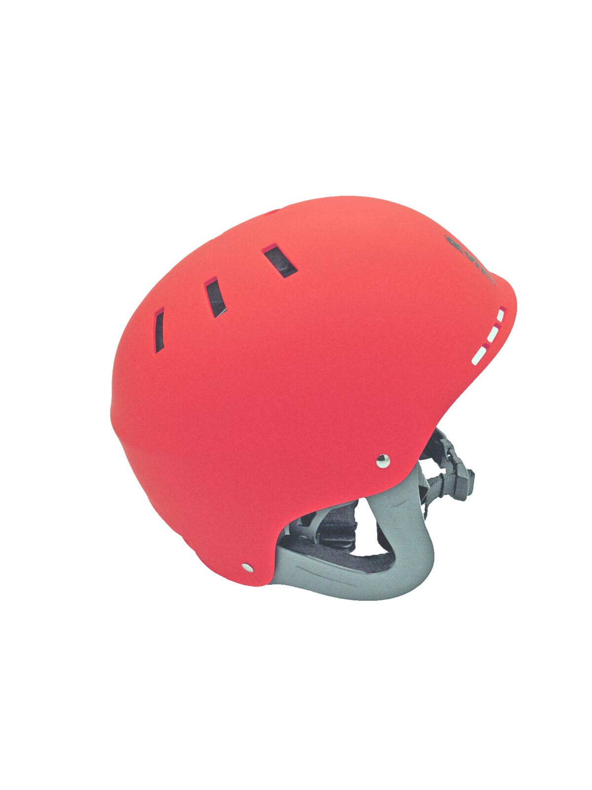 Шлем (каска) для каякинга, водного туризма RST "Экстрим", Красный, М