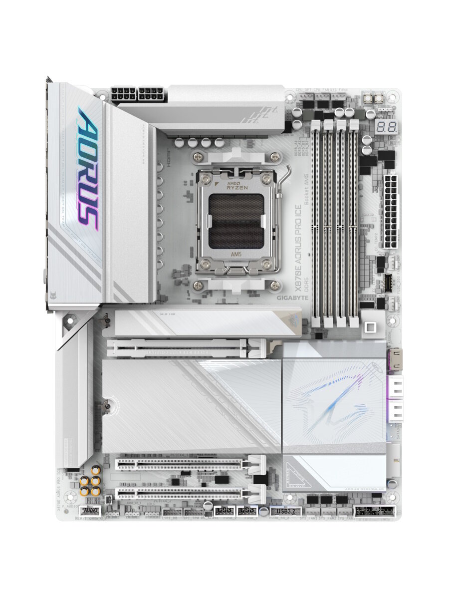 Материнская плата Gigabyte X870E AORUS PRO ICE, Standard-ATX AM5 DDR5х4