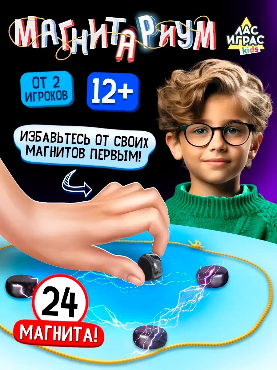 Настольная игра на логику Магнитариум для детей и всей семьи