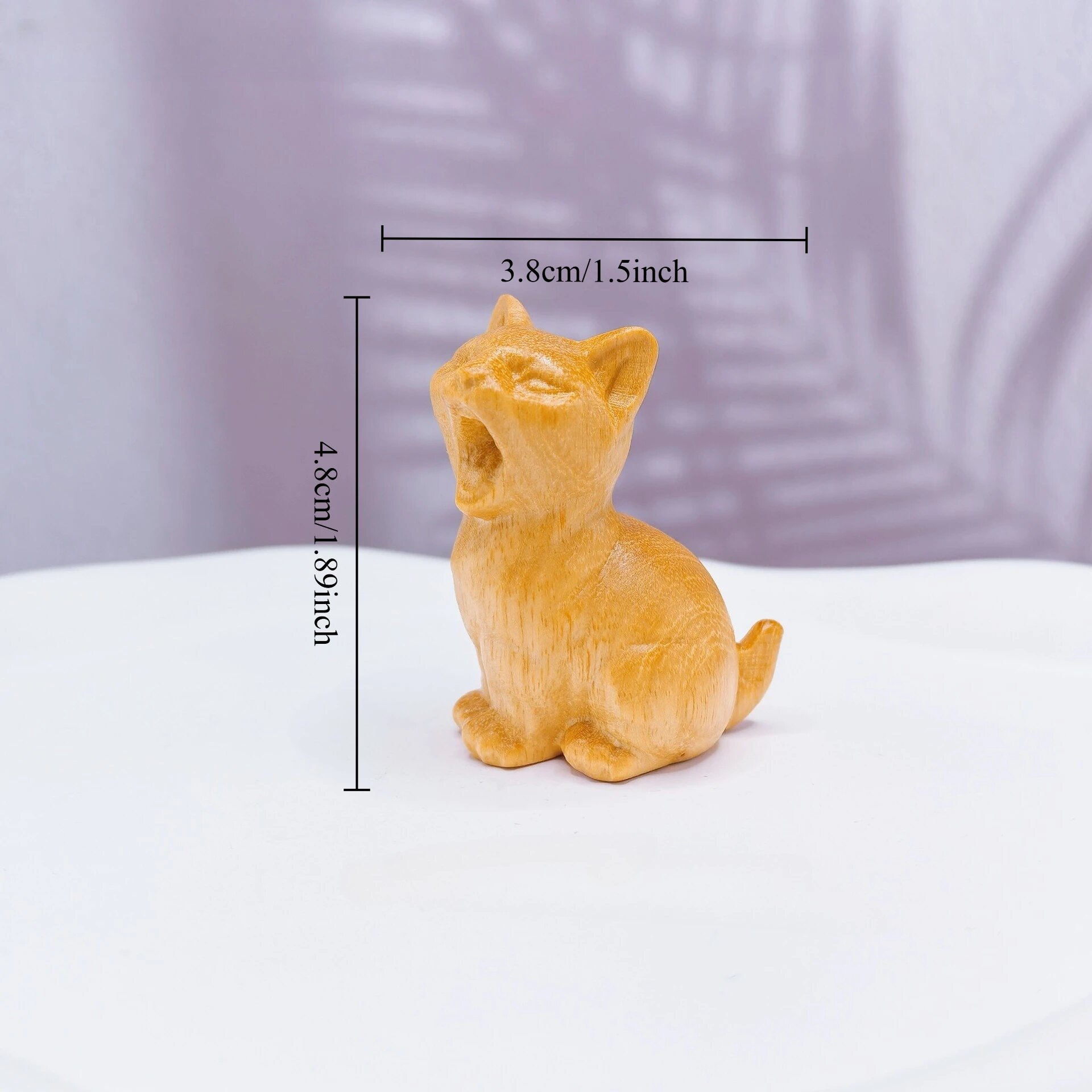 Кошка резная, декоративный орнамент, Design A