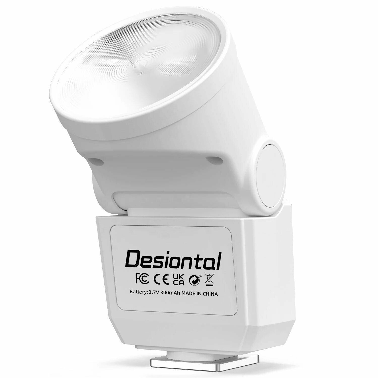 Desiontal F02 мини вспышка для DSLR, White