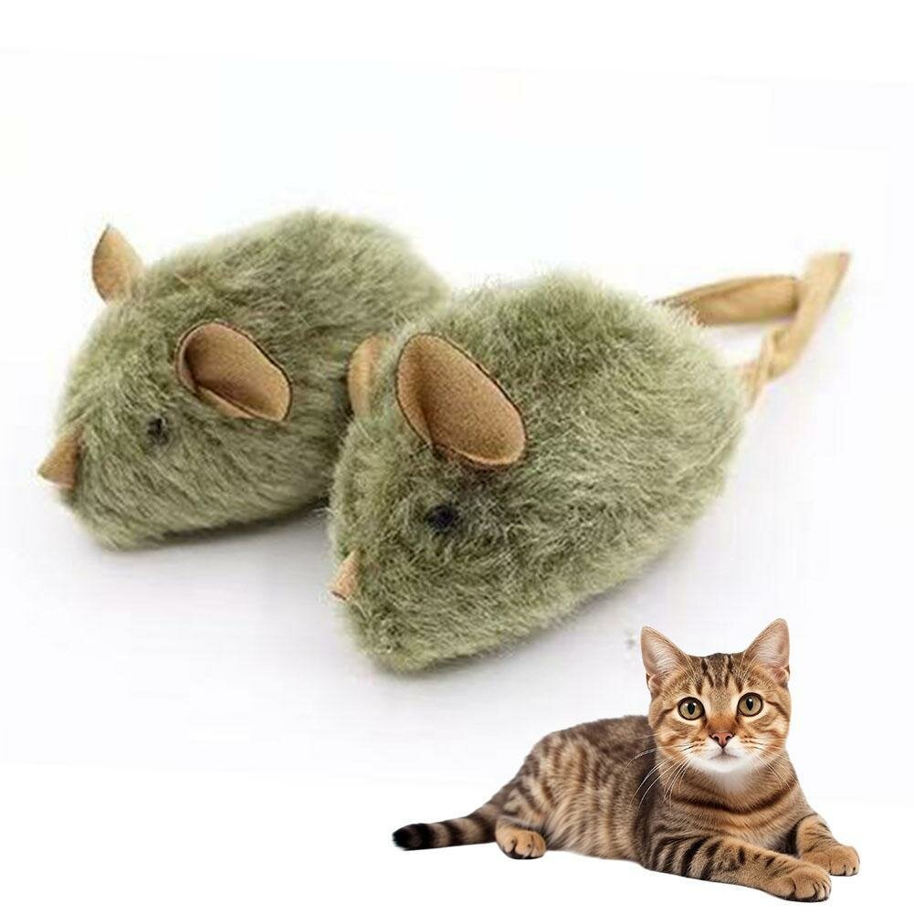 Электронная игрушка для кошек, реалистичная мышь, автоматическая игра, прочная и увлекательная