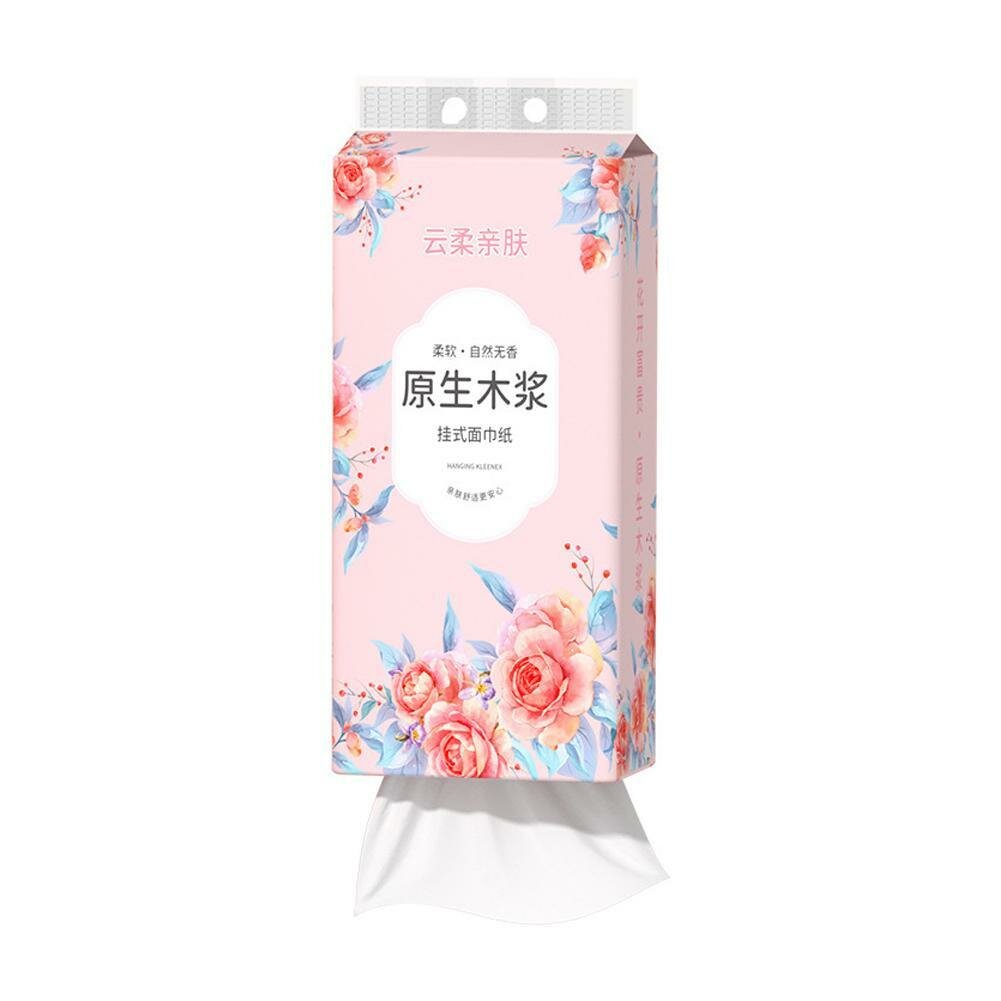 Подвесная туалетная бумага, Целлюлоза из первичной древесины,1000 листов