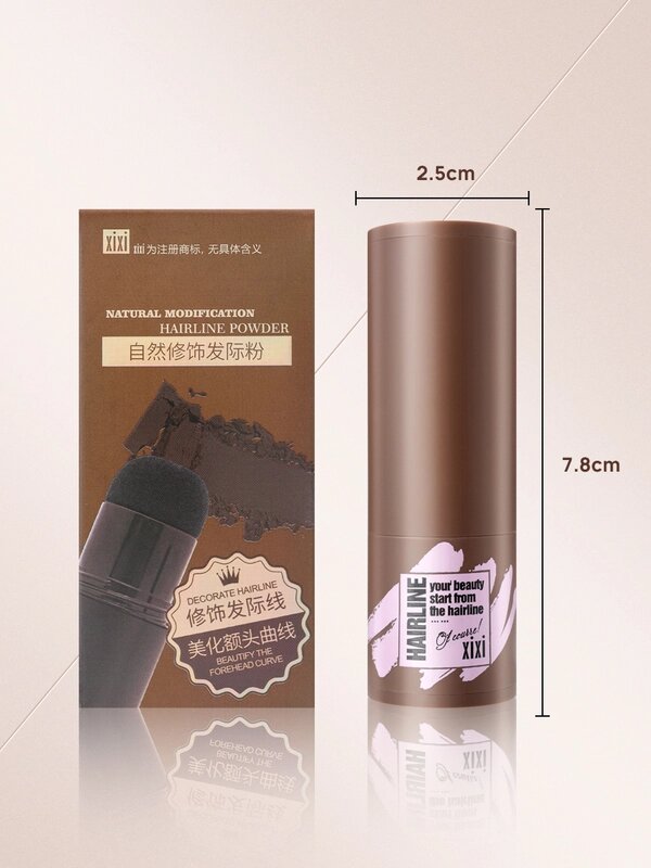 Пудра для волос, маскирующая, для закрашивания, компактная