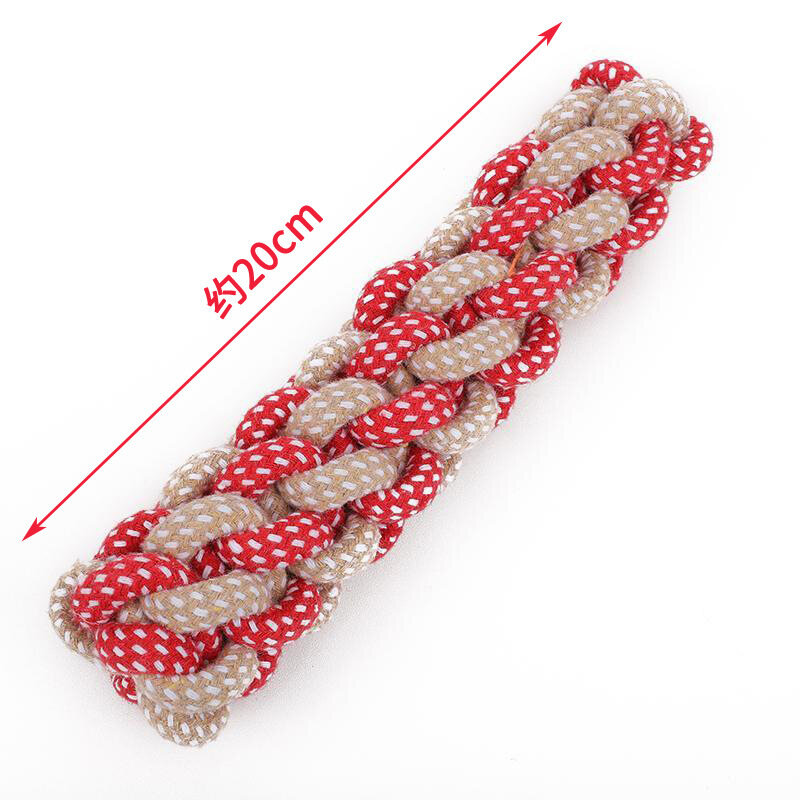 Игрушка для собак, прочная веревка для жевания, узел, мяч, веревка для щенков, лабрадор, бордер-колли, золотистый ретривер, веселая веревка для перетягивания