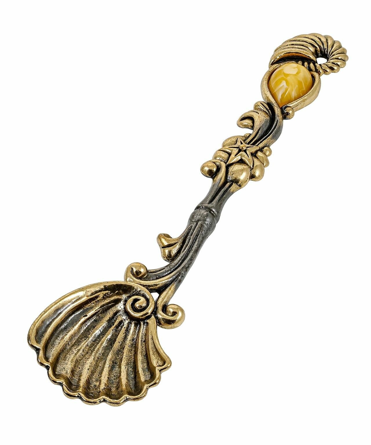 Сувенирная Ложка Ракушка Океан 1515-Б