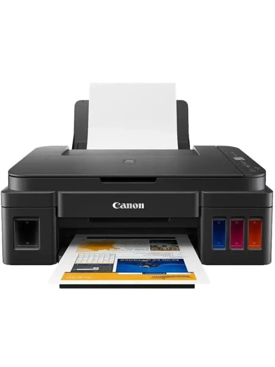 МФУ струйное PIXMA G3416 A4,4800х1200dpi.8чб/5цв. ppm, СНПЧ, WiFI, USB
