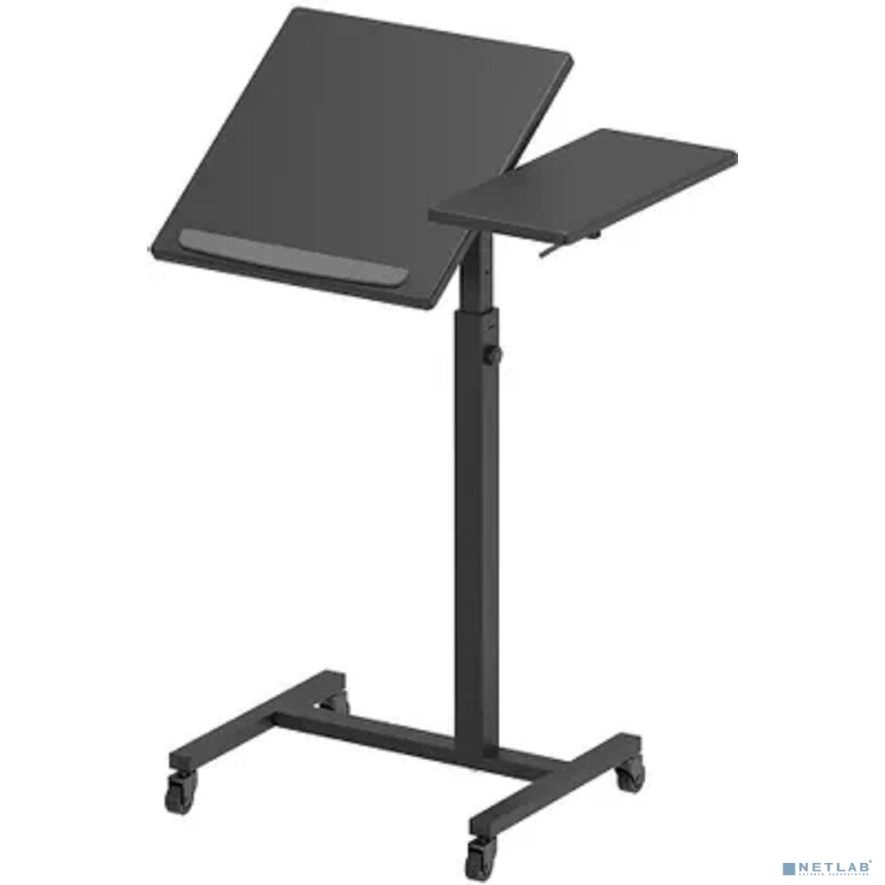 Kromax OMEGA-10 black, Стол-трансформер для ноутбука, проекто