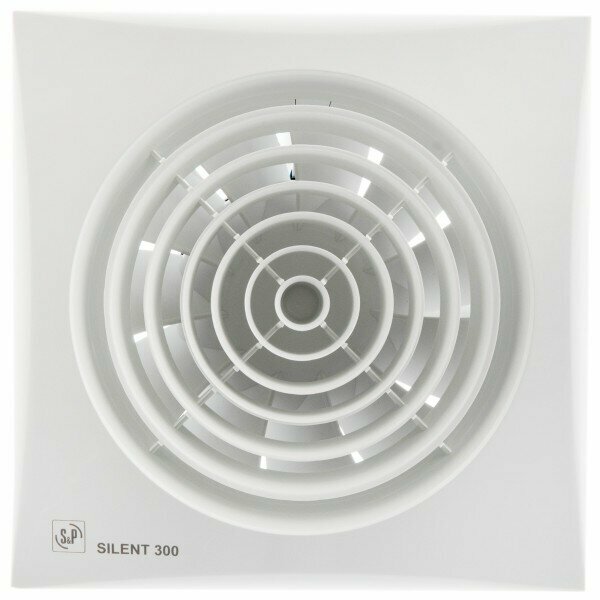 Вентилятор Soler&Palau SILENT-300 CZ "PLUS, осевой, пластик, 21Вт, IP45