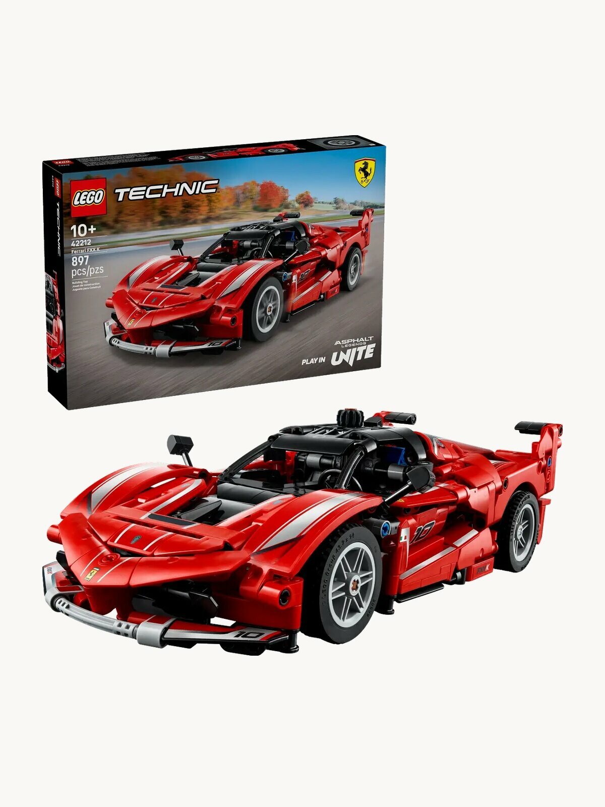 Конструктор LEGO Technic 42212 Автомобиль Ferrari FXX K, 897 дет.