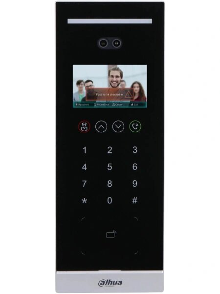 Видеопанель Dahua DHI-VTO6531H-S2 черный