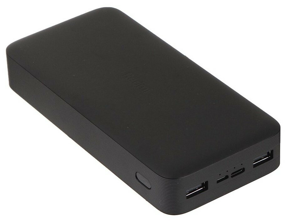 Аккумулятор внешний резервный Xiaomi Redmi 18W Fast Charge 20000mAh (черный)