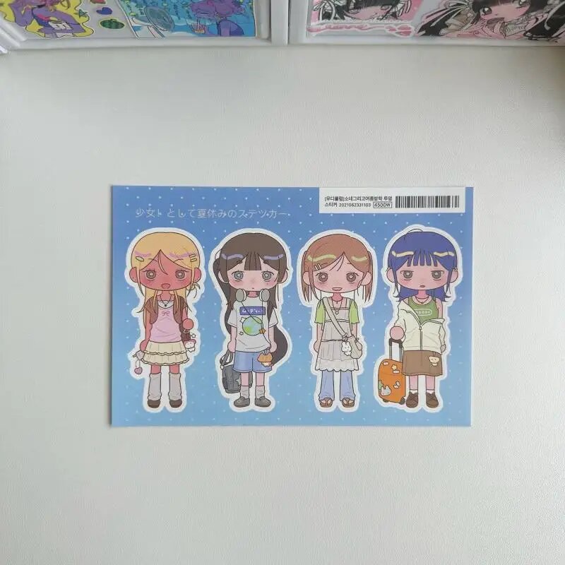 Крутые наклейки Shibuya Girl A14