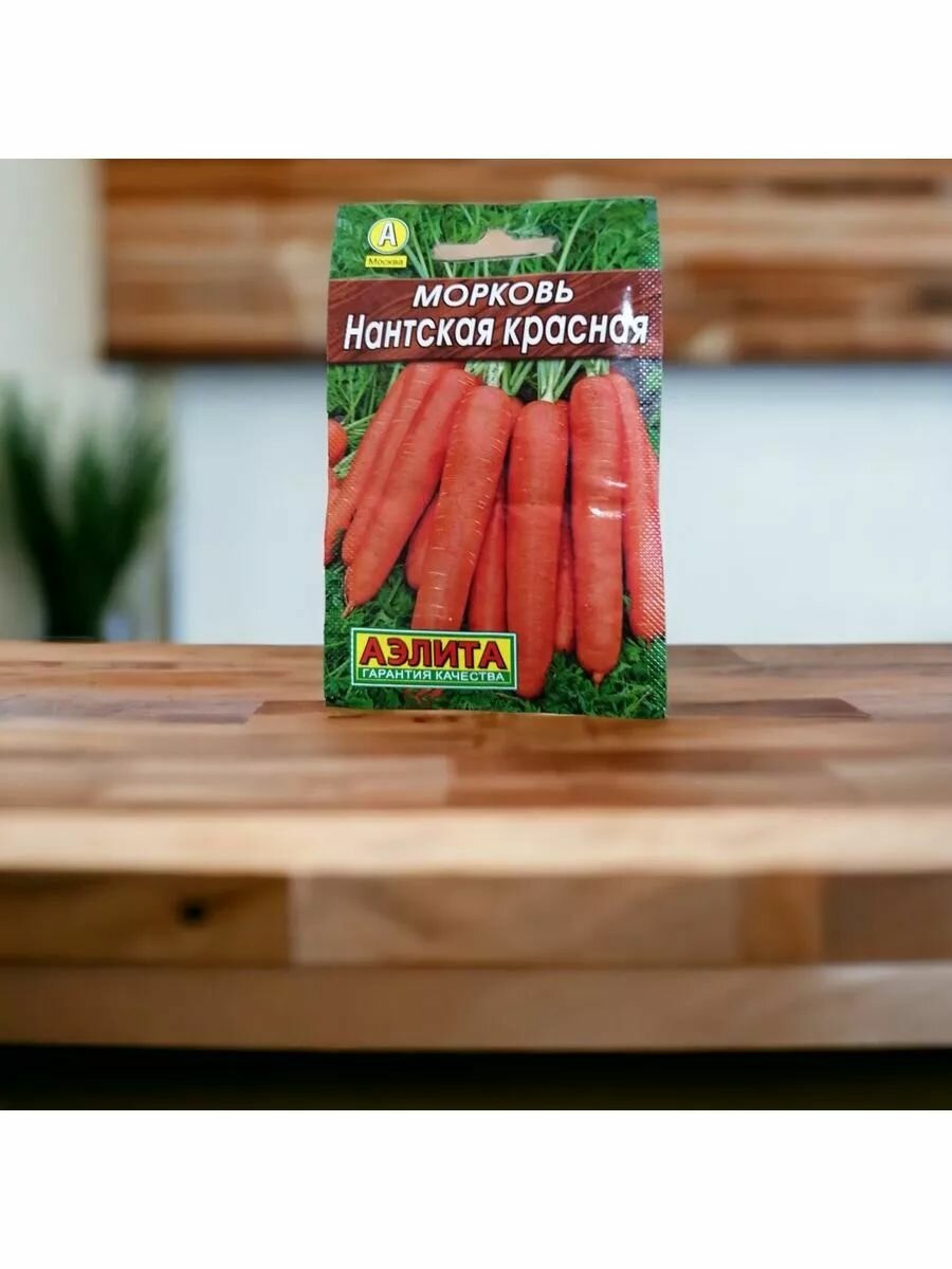 Морковь Нантская красная цв. п 2г Лидер Аэлита