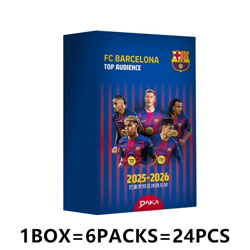 Коллекционная карта DAKA Top Audience Series 2 1box-FC BARCELONA