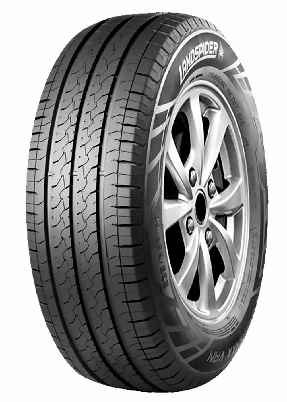 Шина Landspider Duratraxx Van 225/75 R16C 121/120R летние, (тип авто: микроавтобус)