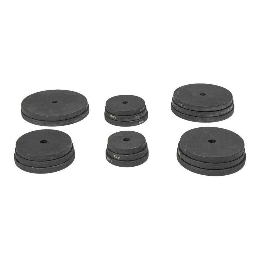 Оправки для подшипников, втулок, сальников, набор, 70-150мм Arnezi 7703119