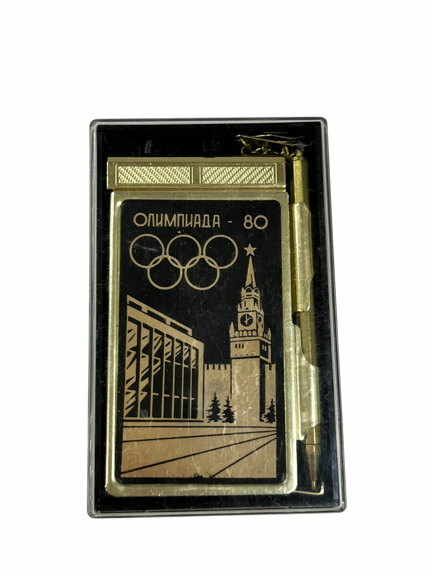 Советский карманный блокнот, Олимпиада 80, сделано в СССР