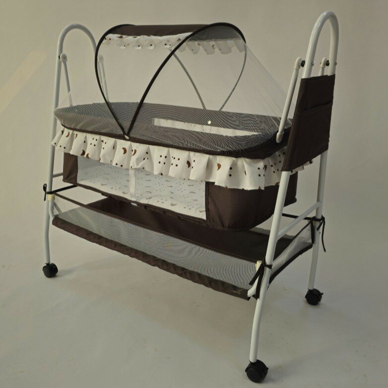 Детская кроватка-сплайсинг, портативная многофункциональная мобильная складная колыбель, кроватка для новорожденных, прикроватная кроватка для новорожденных