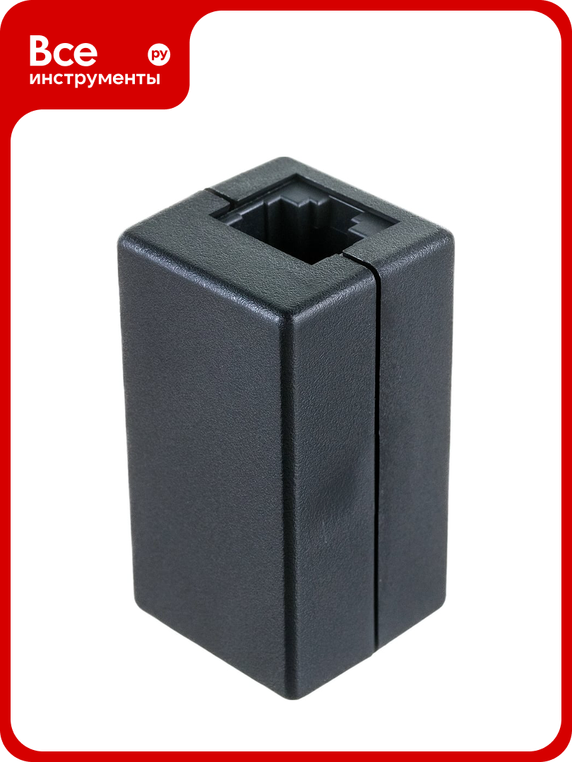 Кабельный соединитель RJ45-RJ45 (8P8C), Кат.5e Класс D, 100МГц, неэкранированный, черный, 10шт NETLAN EC-UCB-55-UD2-BK-10