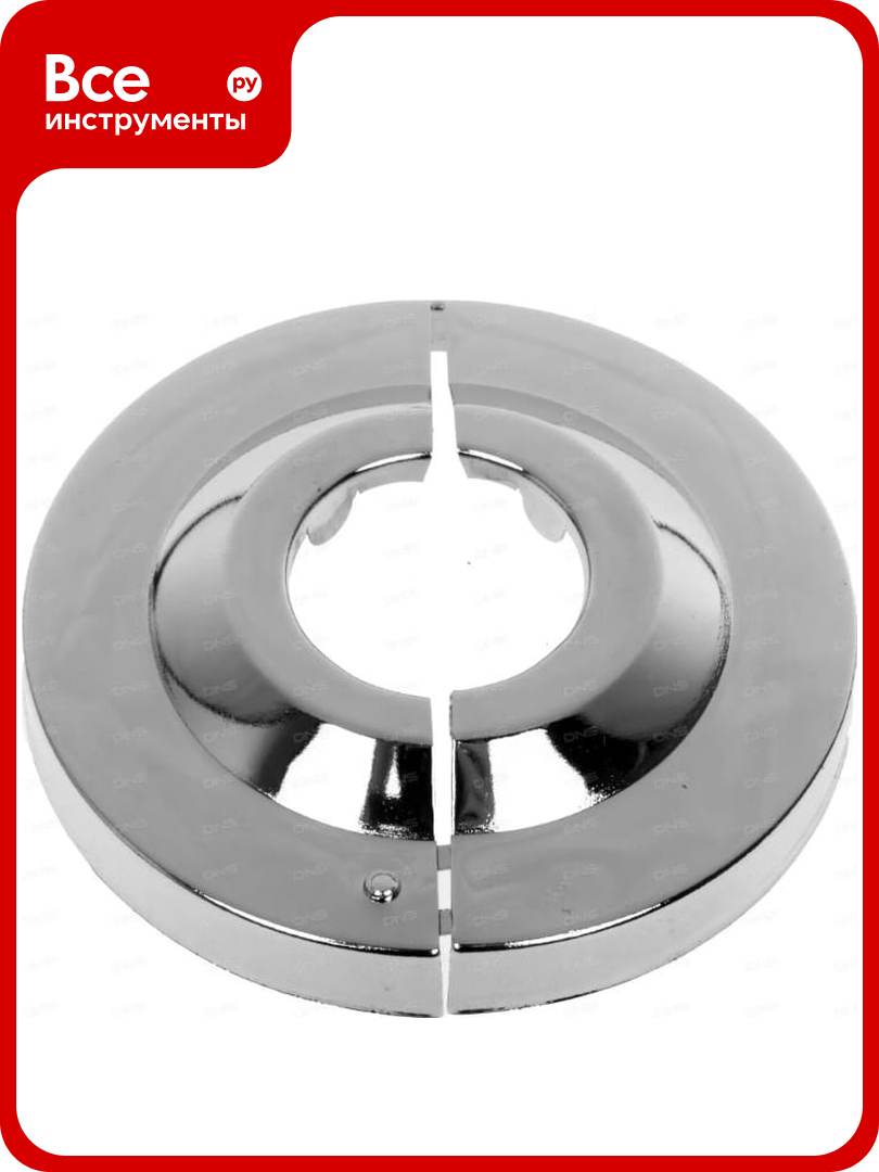 Декоративная чашка отражатель TIM разъемная 1/2 , хром (14820) 770153