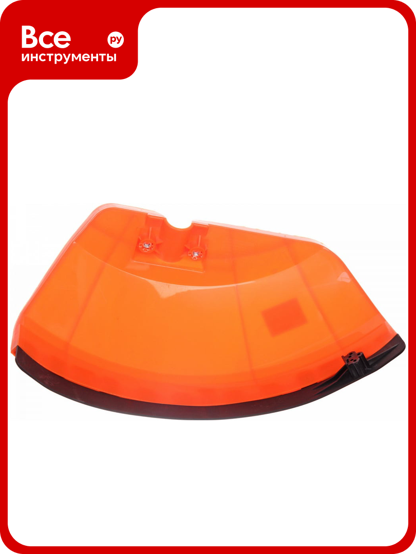 Кожух для триммера 30 мм диаметр Добросад 702-351 из прочного пластика ярко-оранжевого цвета для длительной эксплуатации
