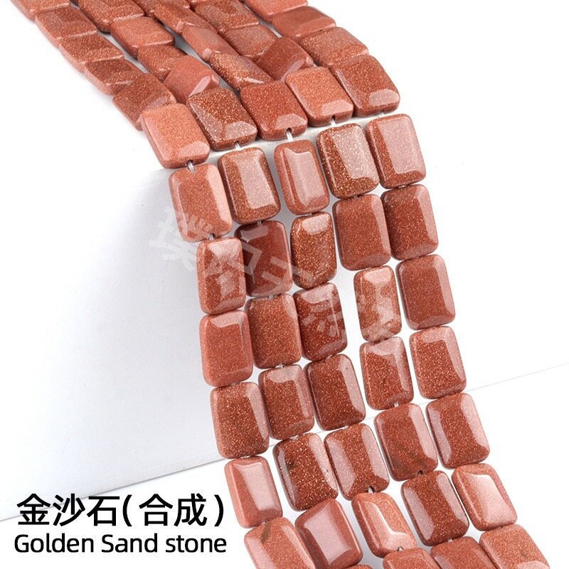 Горячая распродажа SG 10*14 плоские прямоугольные свободные бусины из натурального кристалла агата, материалы для DIY ювелирных изделий, оптовая продажа, кросс-бордер, прямая трансляция, горячая распродажа