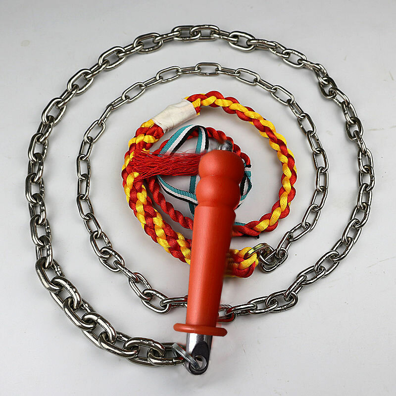 Нержавеющая сталь Кирин-хлыст, звуковой хлыст, качающийся хлыст, стальной хлыст, фитнес-хлыст, длинный хлыст для начинающих, хлыст с железной цепью, мягкий хлыст для взрослых, ореховый хлыст