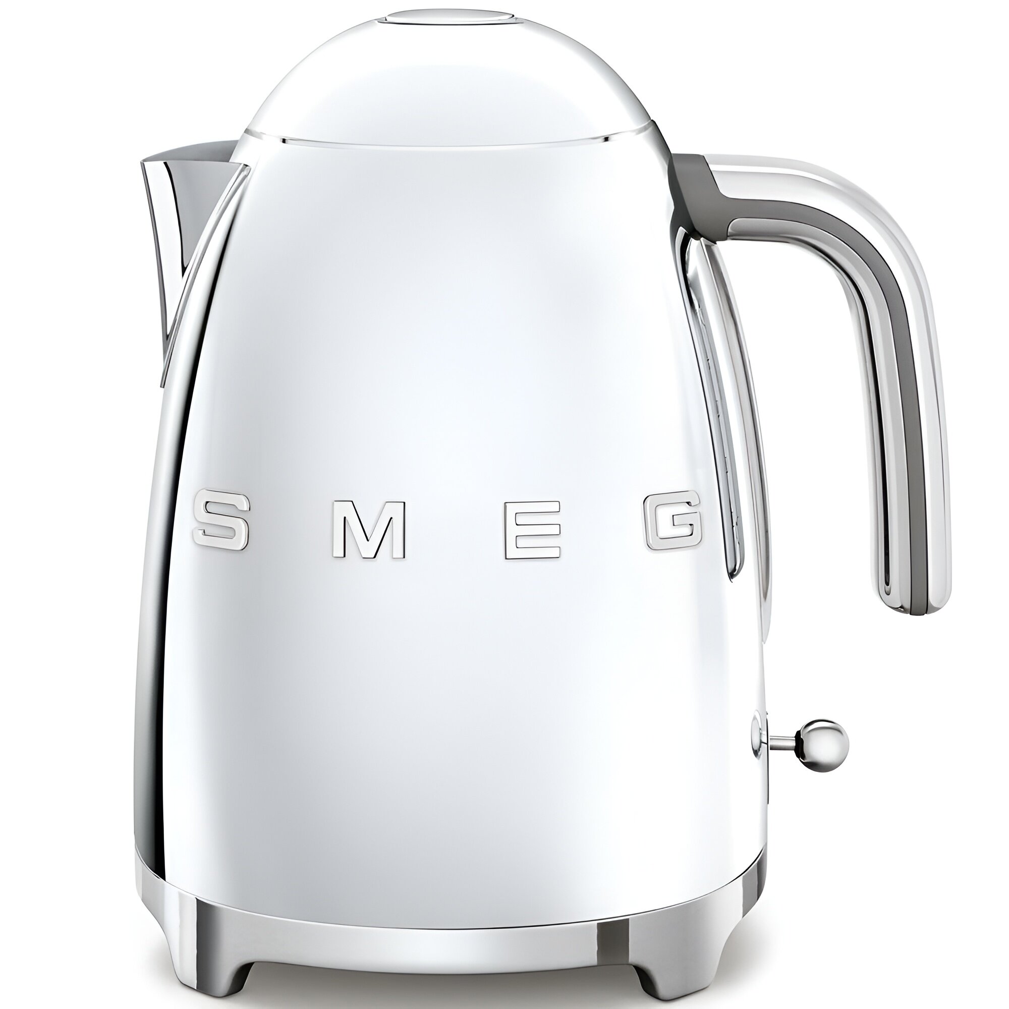 Электрочайник Smeg KLF03SSEU, 2400W, 1.7л, ретро-дизайн, полированная сталь