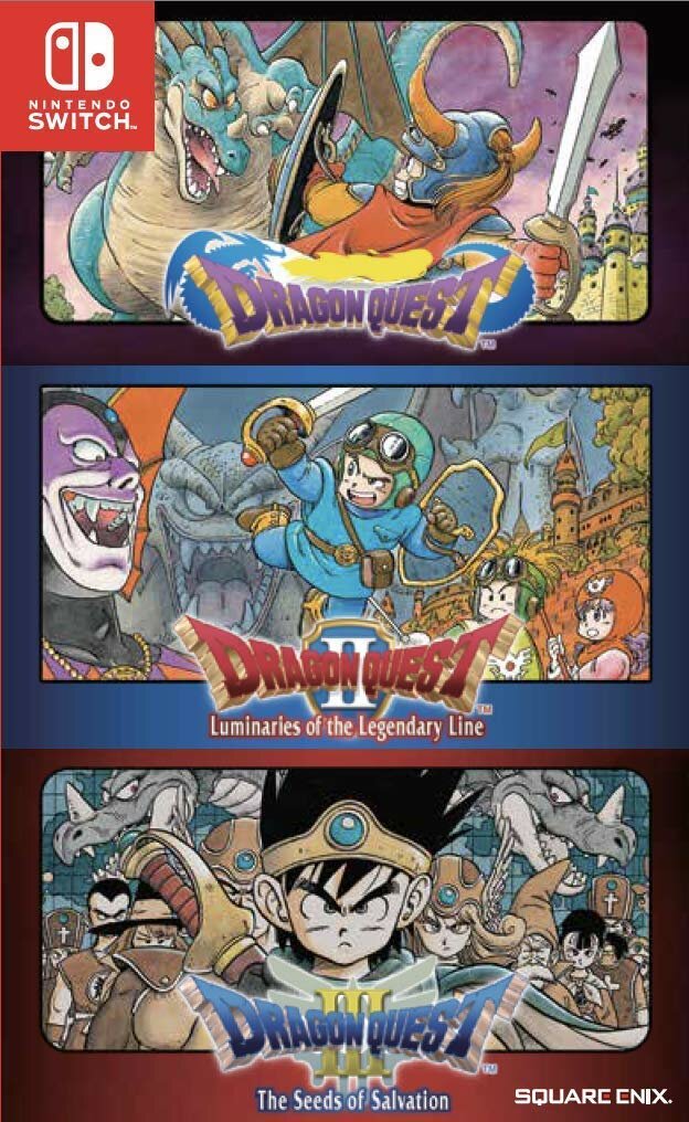 Dragon Quest Trylogy Collection [Nintendo Switch, английская версия]