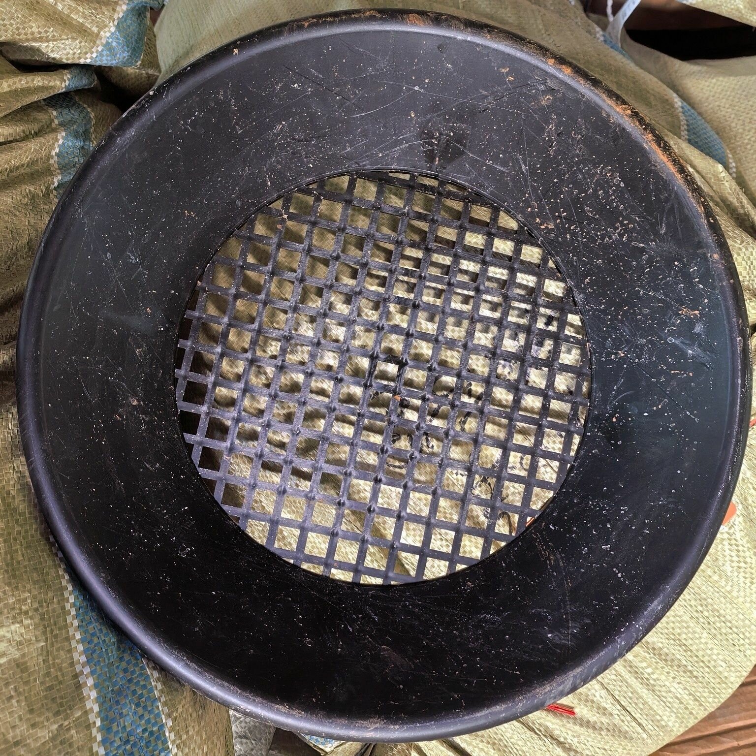 290 г Экстра толстая золотая лотка для промывки, ручная золотая лотка для промывки, портативный инструмент для промывки золота, прочный интегрированный лоток для промывки золота