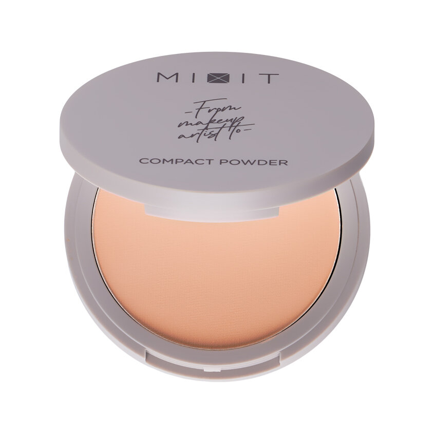 Пудра для лица MIXIT COMPACT POWDER компактная матирующая тон 03 Vanilla