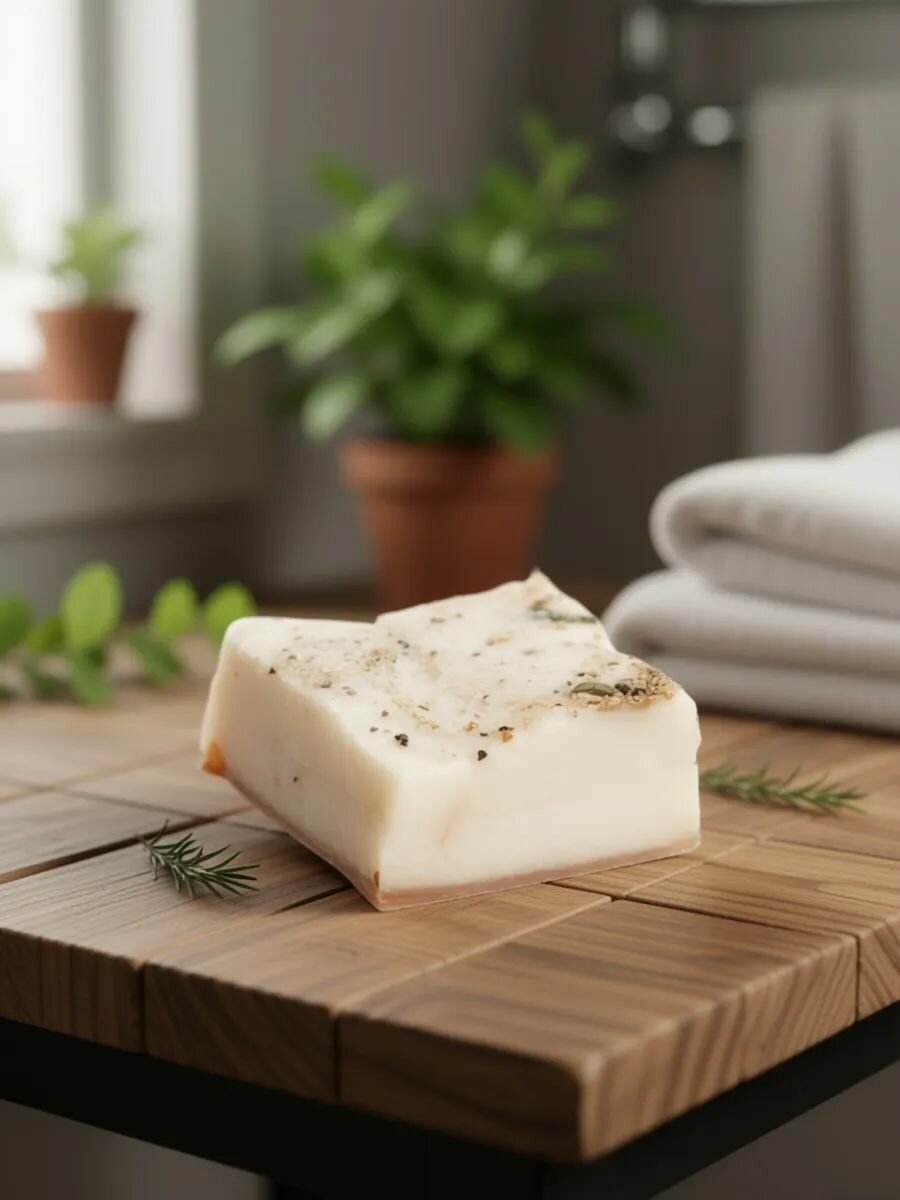 Шпик соленый Домашний (чесн+лавр. лист), 300 гр