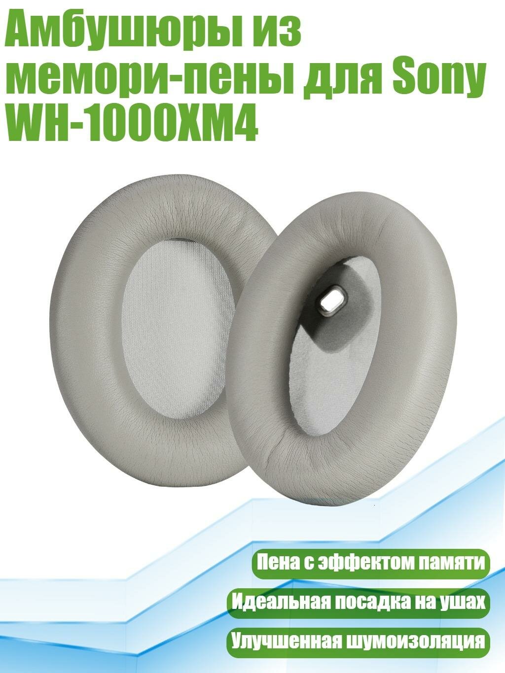 Амбушюры из мемори-пены для Sony WH-1000XM4