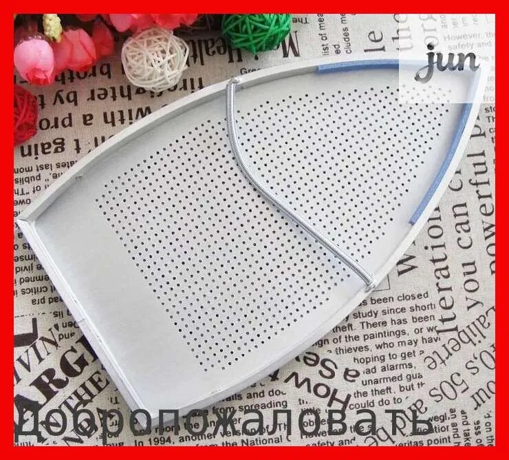 Накладка тефлоновая для утюга STB-200, насадка подошва для парогенератора Silter, толщина 0.6 мм