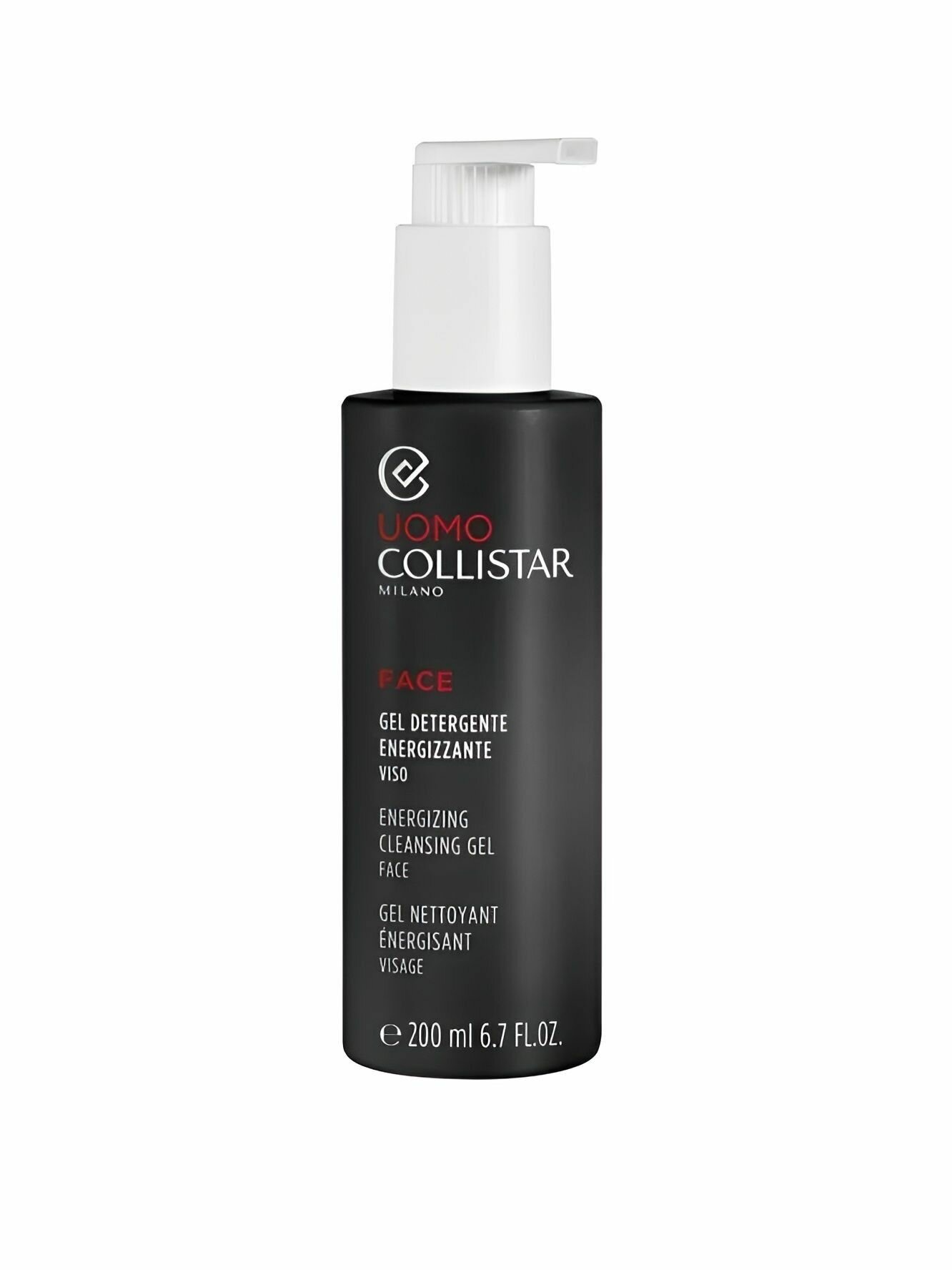 Collistar - Uomo Gel Detergente Energizzante Очищающий гель для лица 200 мл