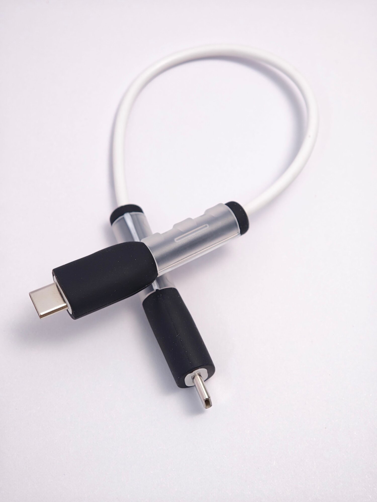 Защитный чехол для кабеля/провода, предотвращает поломку, истирание и изгиб, защитный чехол для шнура питания, комплект (TYPE-C+TYPE-C), 1 комплект