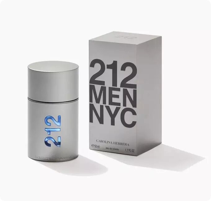 Carolina Herrera 212 Men 50 мл, Туалетная вода мужская