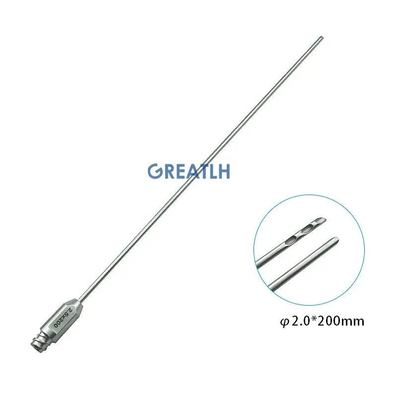 GREATLH Микро канюля для липосакции 1pcs 3holes