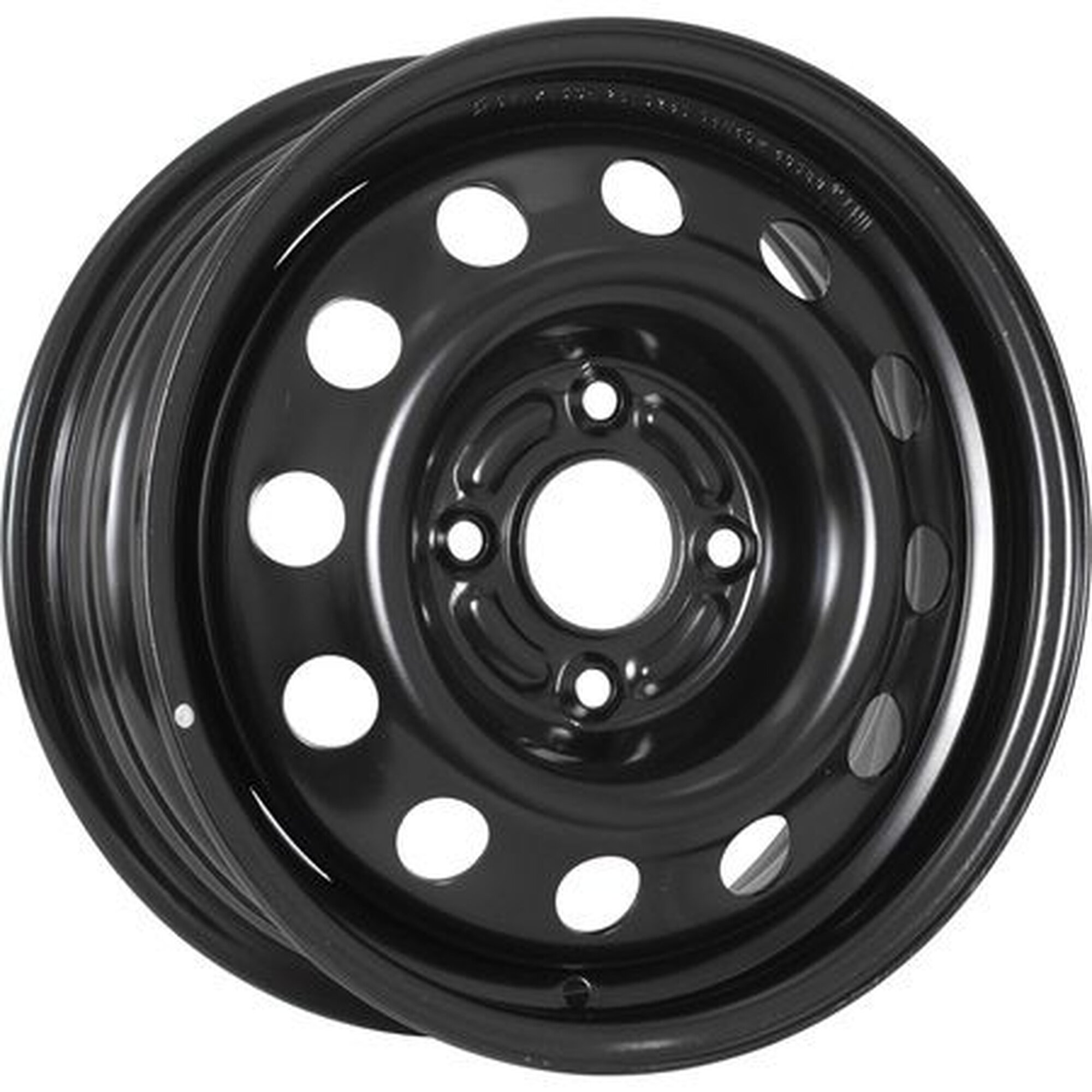 Колесный штампованный диск Евразиа тапо 54E40M R15x5.5 4x114.3 ET40 CB66.5 Black