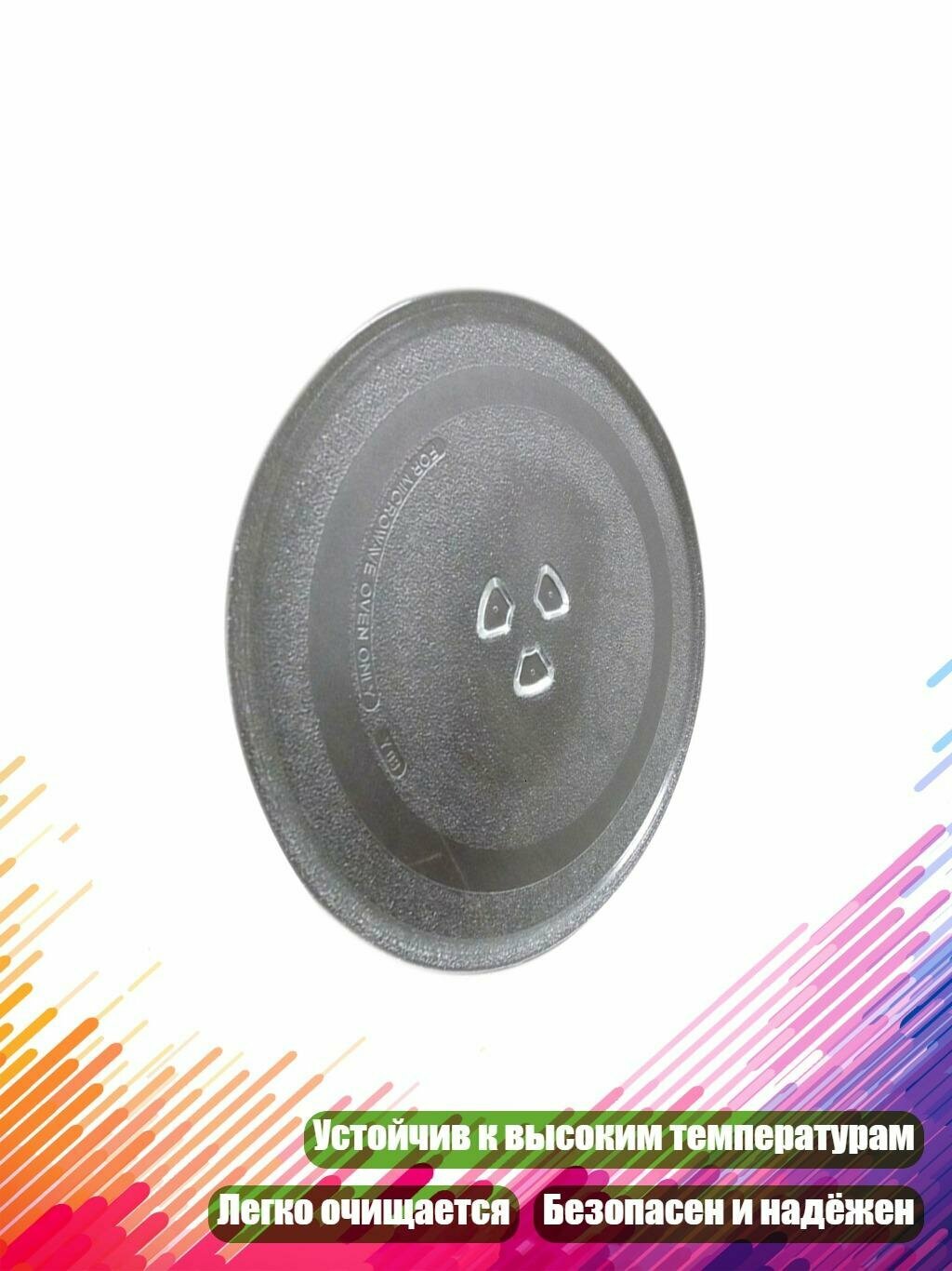 Стеклянная тарелка для микроволновки, A